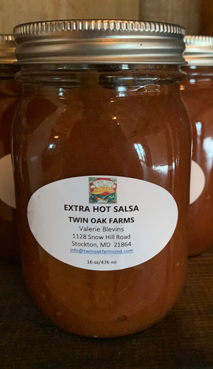 Extra Hot Chunky Salsa – Twin Oak Farms