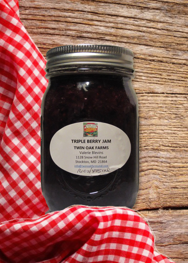 Triple Berry Jam – Twin Oak Farms